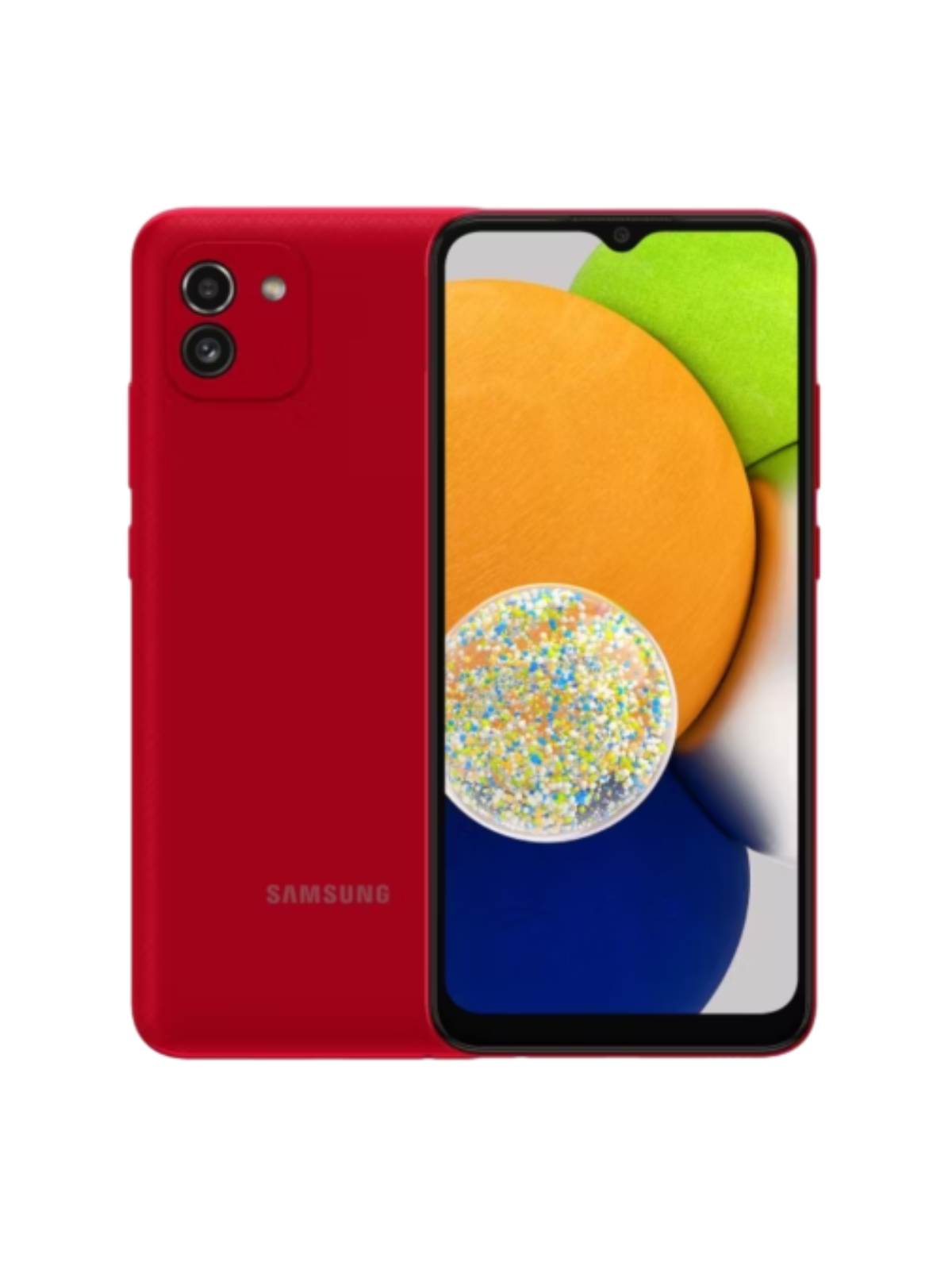 Смартфон Samsung Galaxy A03 3/32 ГБ, Dual nano SIM, красный