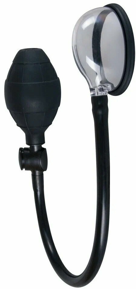 Помпа для клиторальной и вагинальной стимуляции Orion Bad Kitty, пластик/силикон, черная