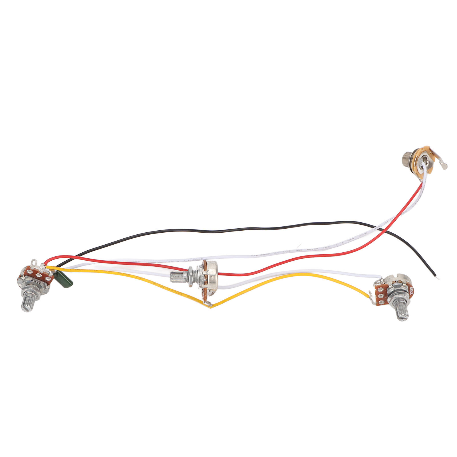 Жгут проводов для электрогитары с шумоподавлением, 3-полосный B250K A250K, предварительно смонтированный комплект жгутов проводов для бас-гитары