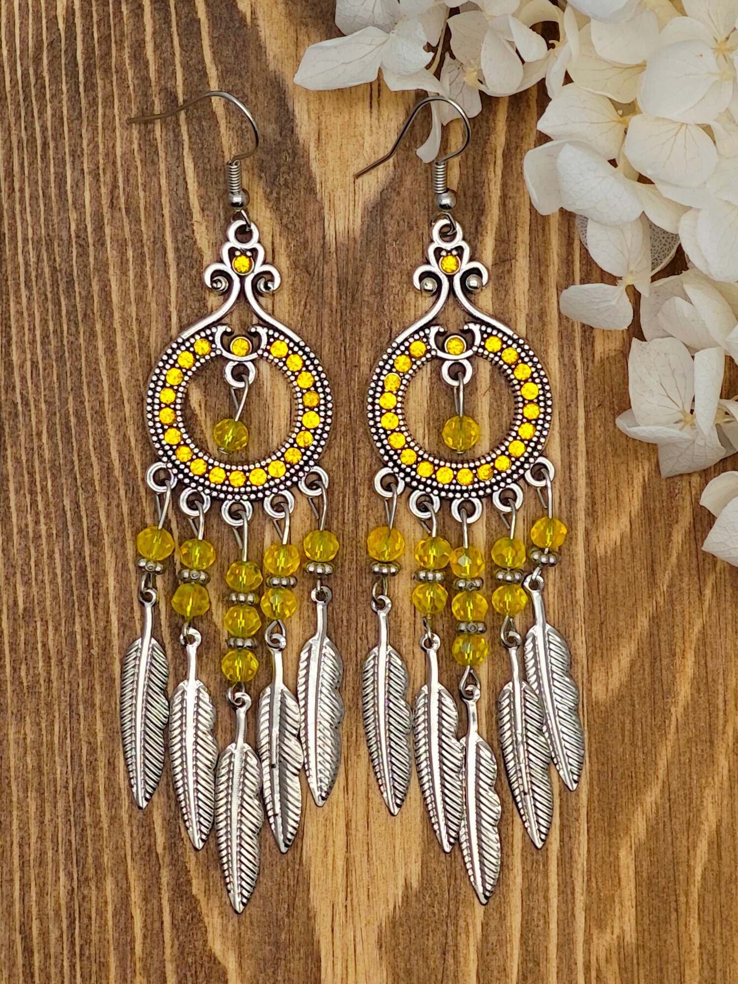 Серьги, эмаль, бирюза синтетическая