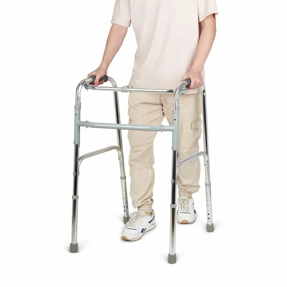 Ходунки для пожилых людей и инвалидов Армед KR913L (складные, шагающие, медицинские, для взрослых)