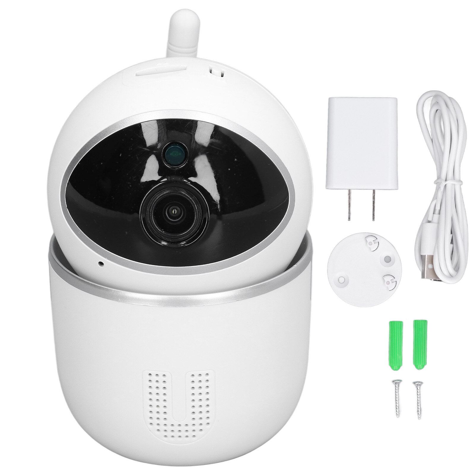 Wi -Fi Security Camera 355 ° Вращение 1080p Мобильное обнаружение Умное наблюдение камера для приложения Tuya