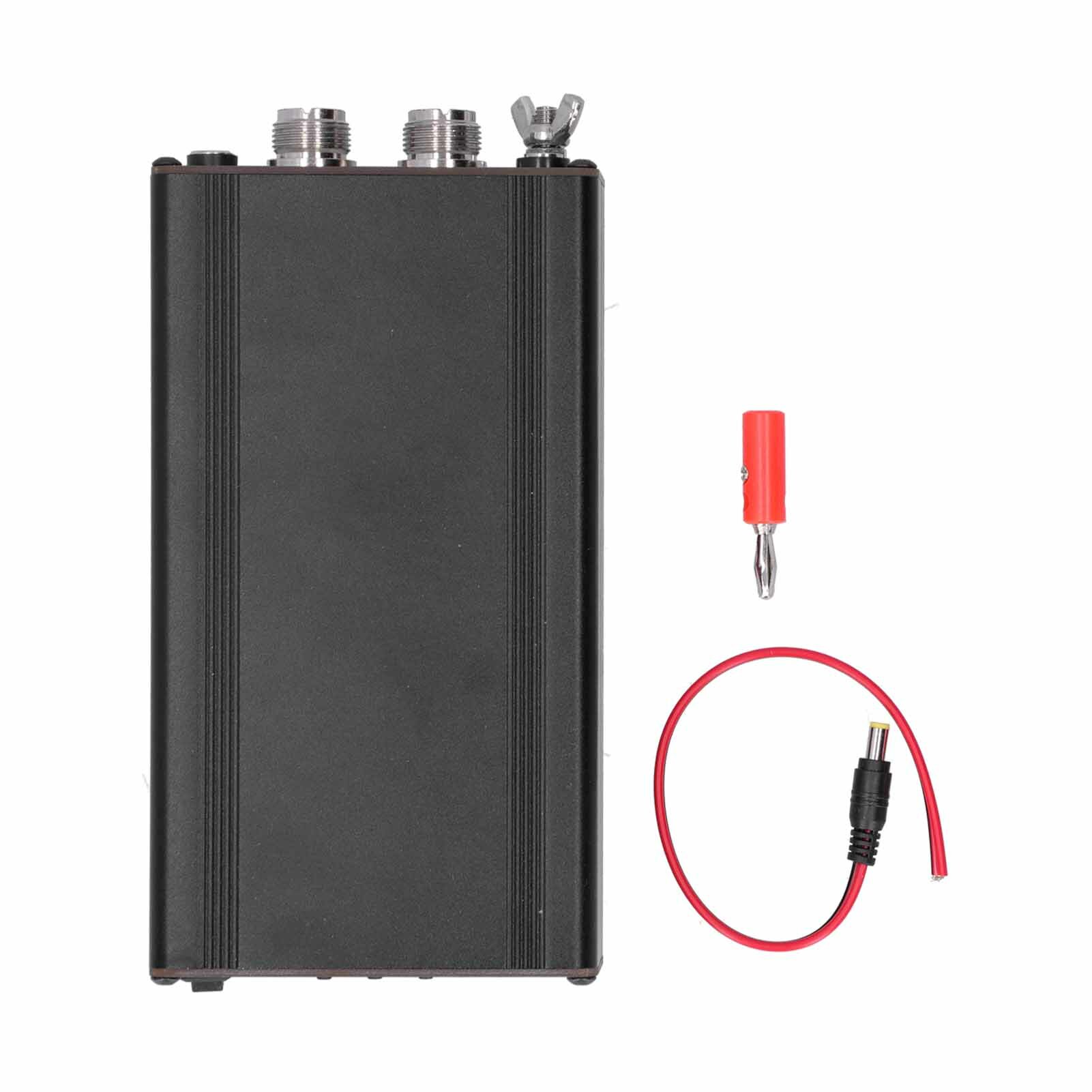 Универсальный коротковолновый антенный тюнер мощностью 120 Вт с 8 магнитными кольцевыми индукторами T68-2, диапазон частот 1,9-54 МГц.