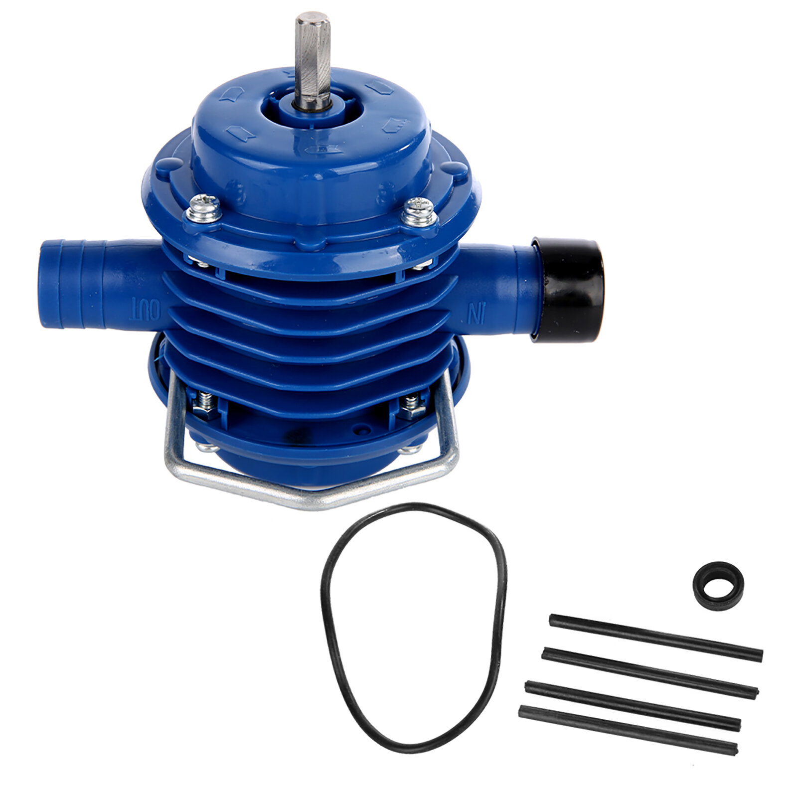 Мини-самовсасывающий электрический водяной насос из инженерного пластика для полива дома и сада и перекачки воды