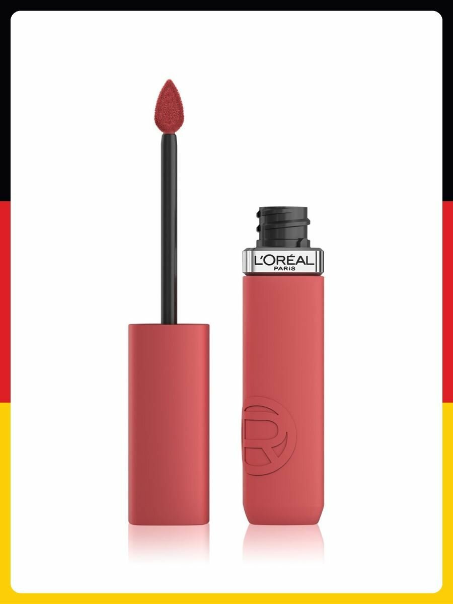 Жидкая губная помада L'Oreal Paris Infaillible Matte Resistance 16H, 5 мл №. 230 - Шоппинг