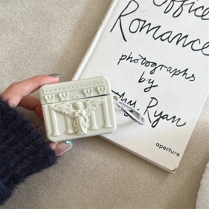 Чехол Black Angel SE3 для Huawei Freebuds SE2 FreeBuds Pro3, Angel-WH