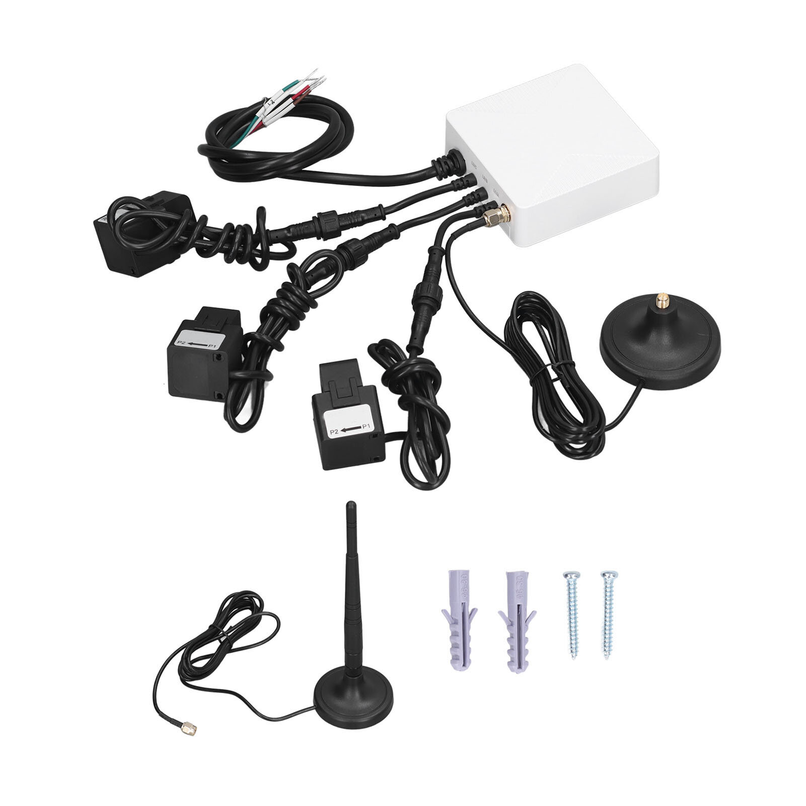 Умный домашний энергомонитор, счетчик электроэнергии с 3 датчиками уровня цепи 200 А, 3 фазы, 4 провода для ZigBee 100~240 В