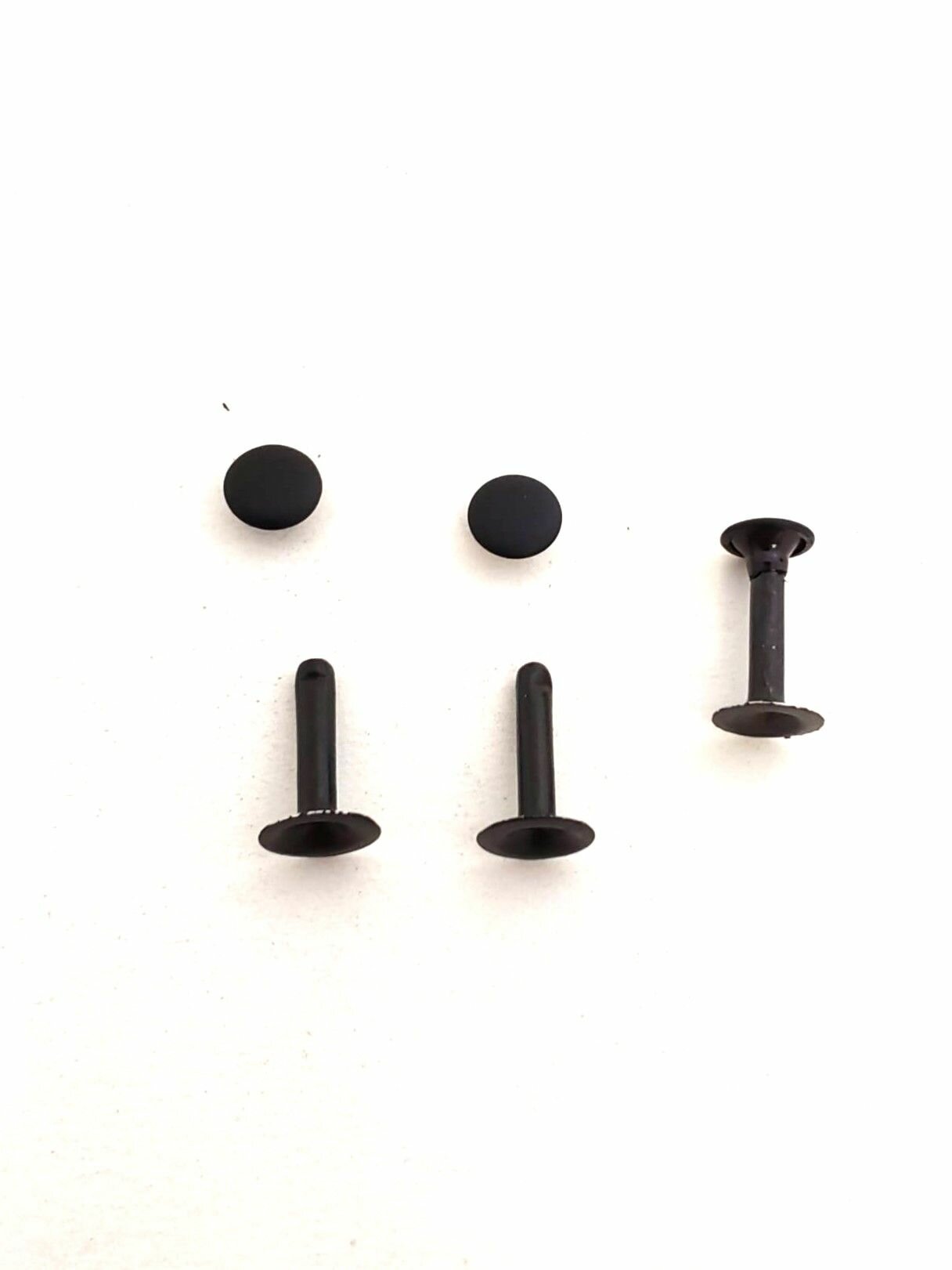 Заклепки Нева-Партнёр, сталь, чёрные, односторонние, 8 х 15мм, 100шт