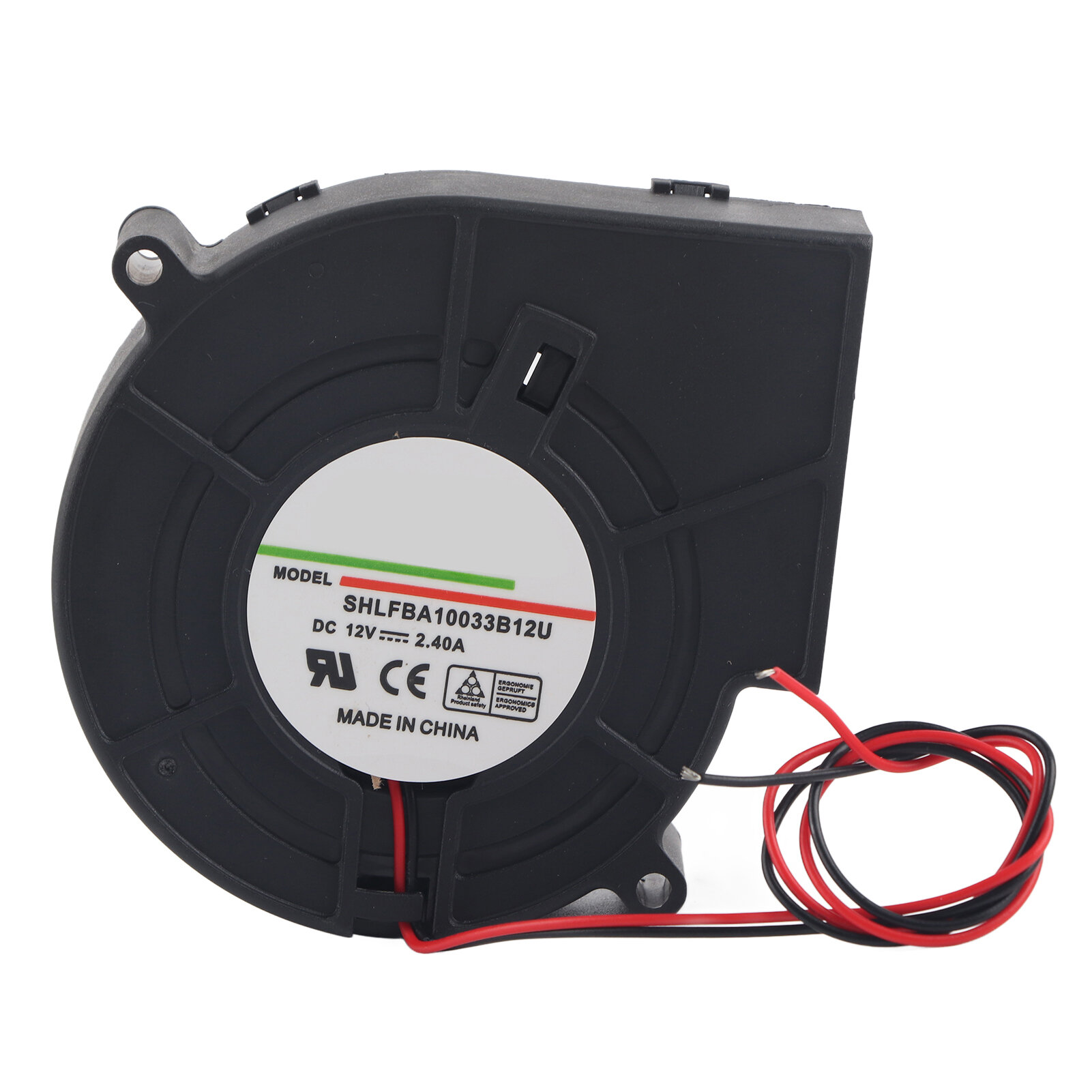 Двухшаровой турбинный вентилятор охлаждения воздуха для пикника, кемпинга, обогревательного оборудования, барбекю 12 В 2,4 А