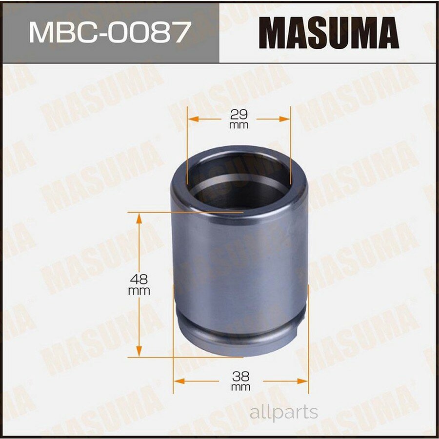 MASUMA MBC-0087 Поршень тормозного суппорта OPEL ASTRA-J MASUMA MBC-0087