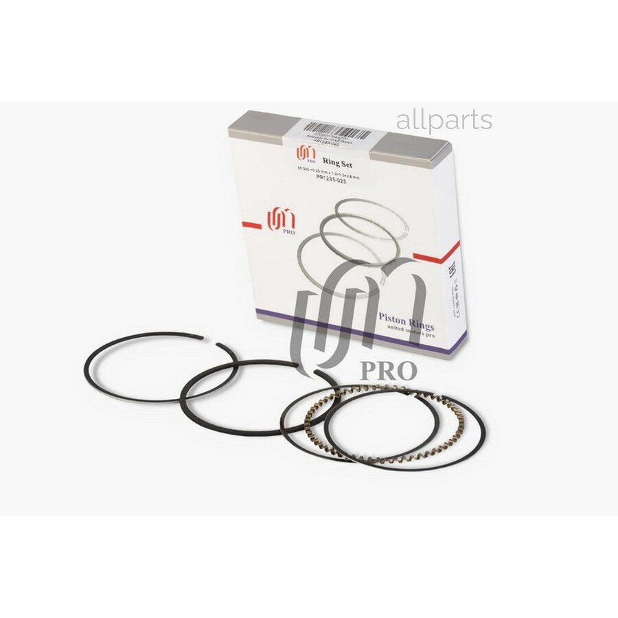 UMPRO PR1235-025 Кольца поршневые 0.25