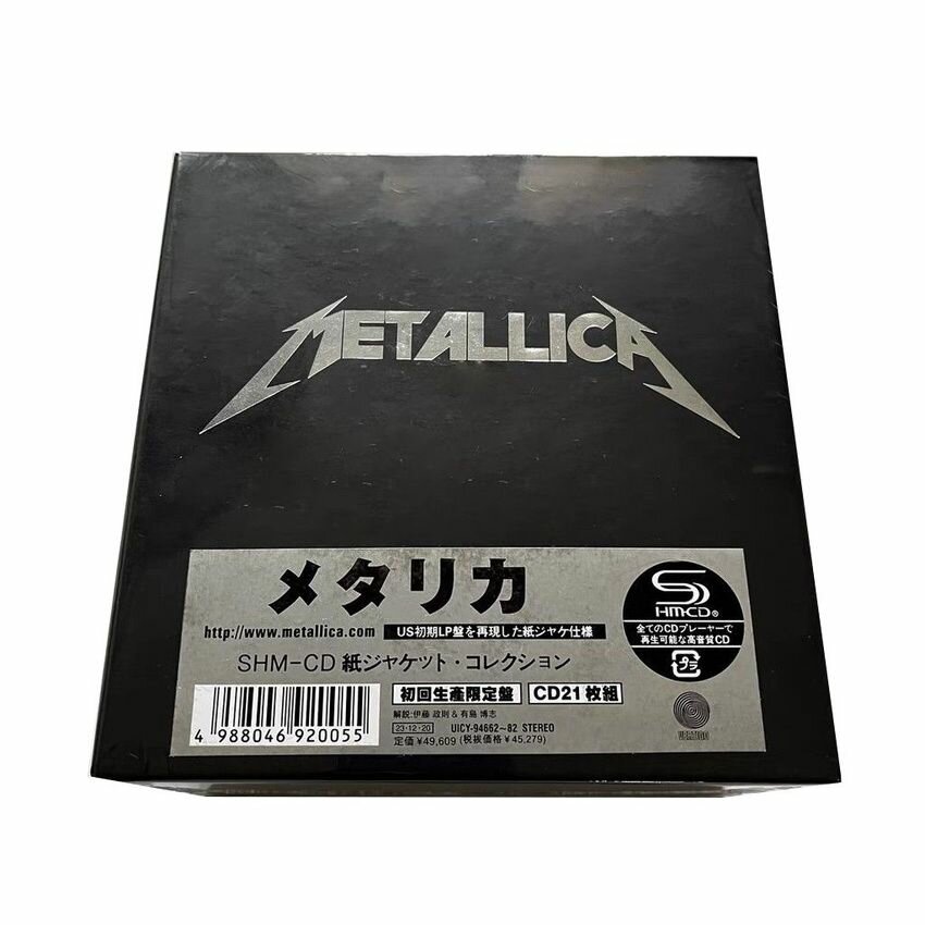 Коллекция Metallica, 21CD, высококачественный музыкальный компакт-диск.