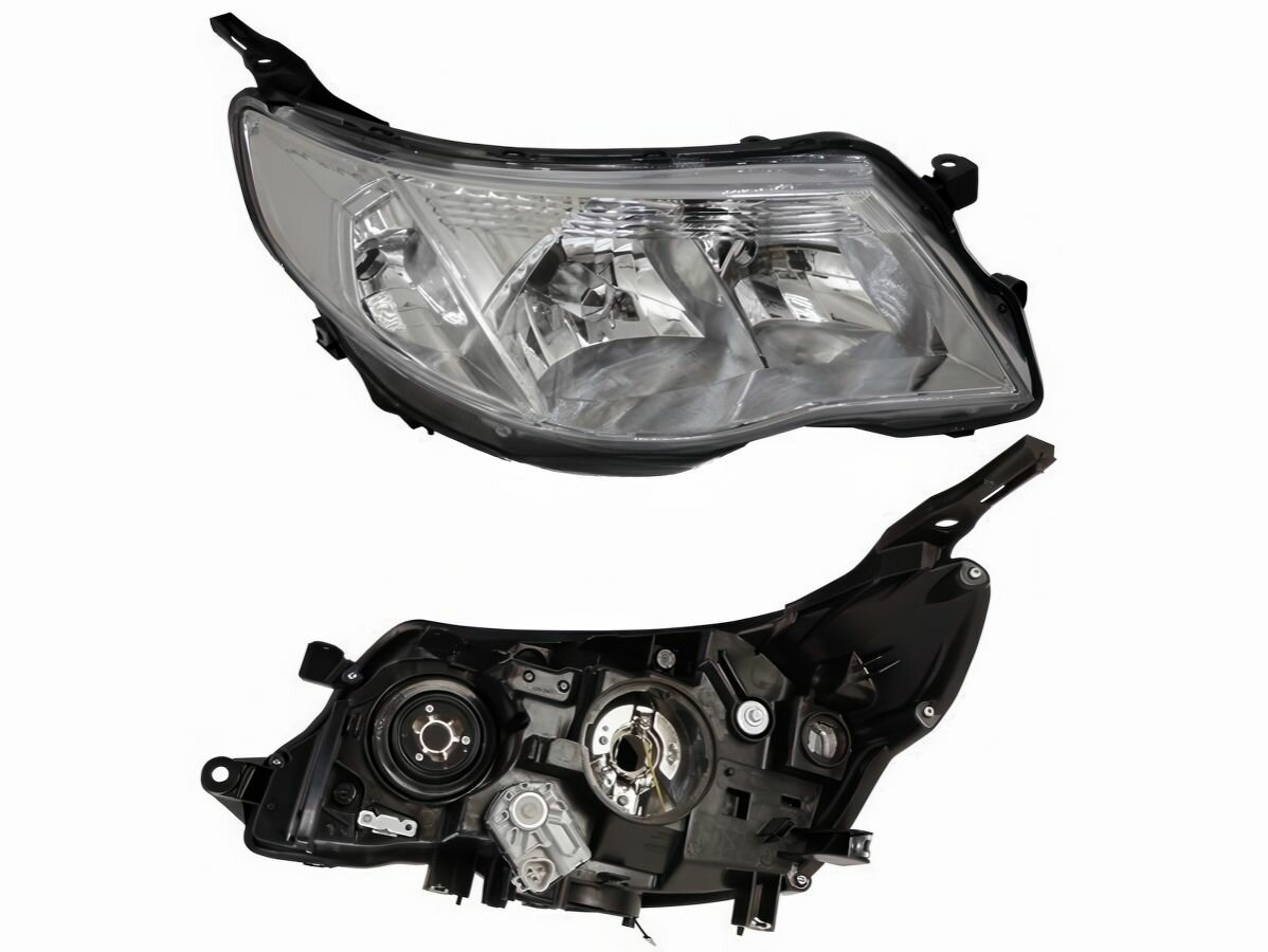 Фара правая, под ксенон, с электрокорректором (Евросвет) для Субару Форестер арт ST2201120R SAT