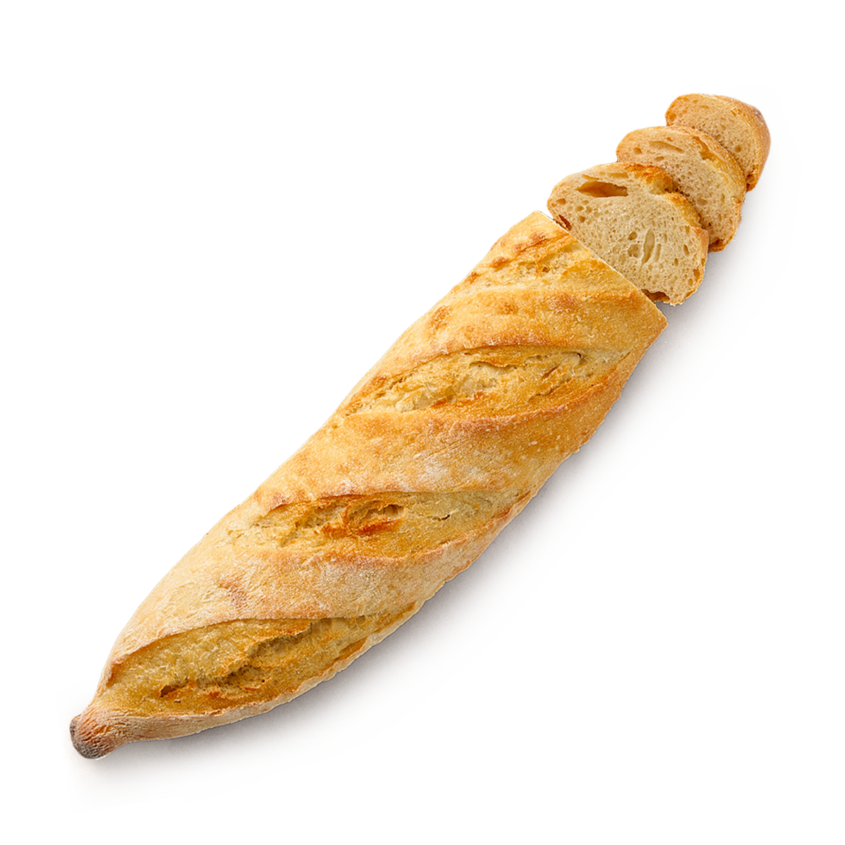 Багет «Иван да Фёдор», цельнозерновой, натуральный камень, 220 г