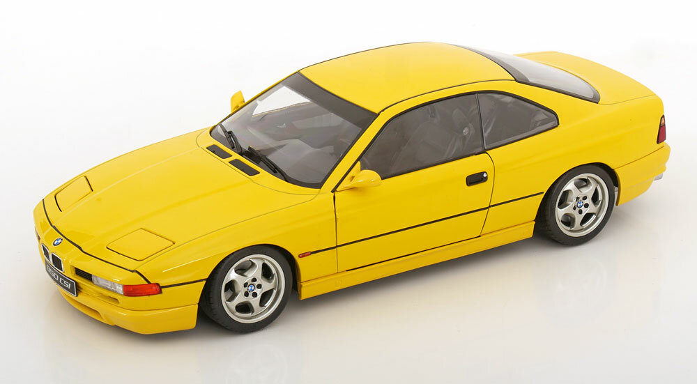 Модель коллекционная SOLIDO Bmw 850 csi (E31) 1990 yellow