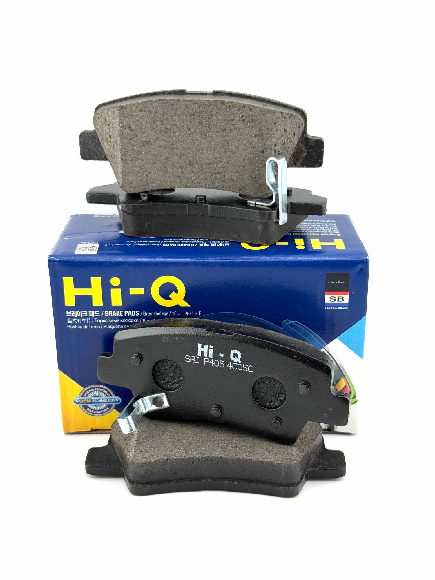 Колодки задние для Hyundai Solaris, Kia Rio 3 2010> / тормозные дисковые на Хендай Солярис, Элантра, Киа Рио, Соул