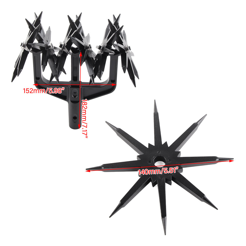 Роторный культиватор, садовый ручной культиватор, аккумуляторный культиватор для пересева травы или смешивания почвы