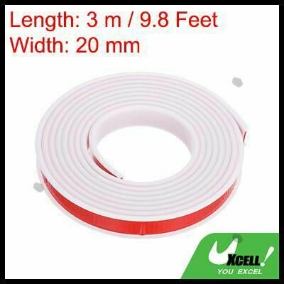 9.8-футовая U-образная кромкооблицовочная защитная кромка для мебели, белая (20 мм/0,79 дюйма)