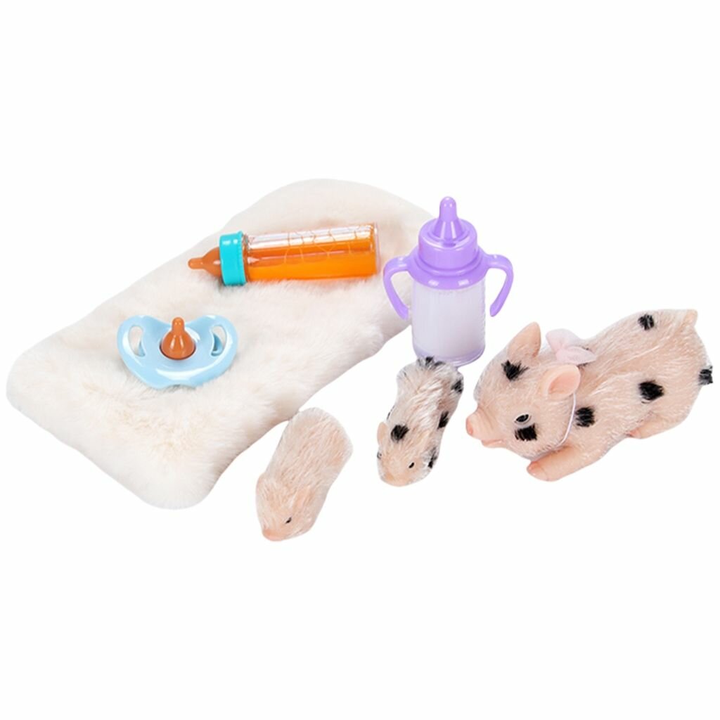 Имитация свиньи, силиконовая игрушка-свинка для детей, жизнь как реборн, поросенок, мягкая фигурка животного, коллекционный подарок