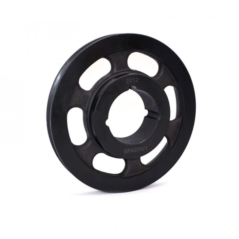 Клиновой шкив SPA200-01 TB (PHP 1SPA200TB, AT02001) под втулку тапербуш 1610, чугунный