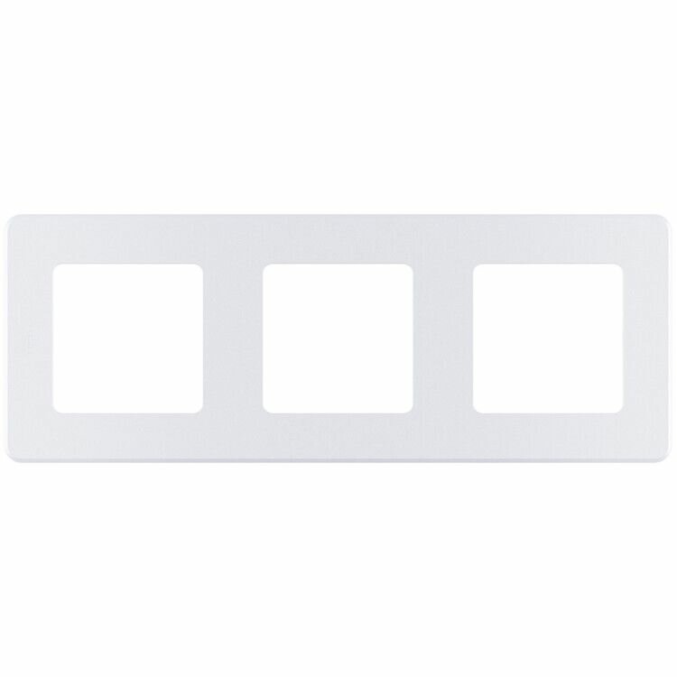 Рамка трехпостовая / 3 местная / трехместная жемчуг INSPIRIA