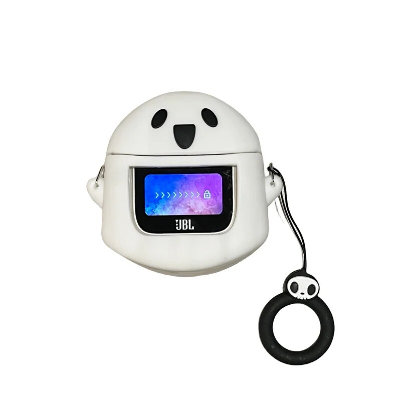 3D-призрачный чехол для зарядки наушников, силиконовые чехлы, защитный чехол для наушников JBL Tour Pro 2, чехол для гарнитуры Capa