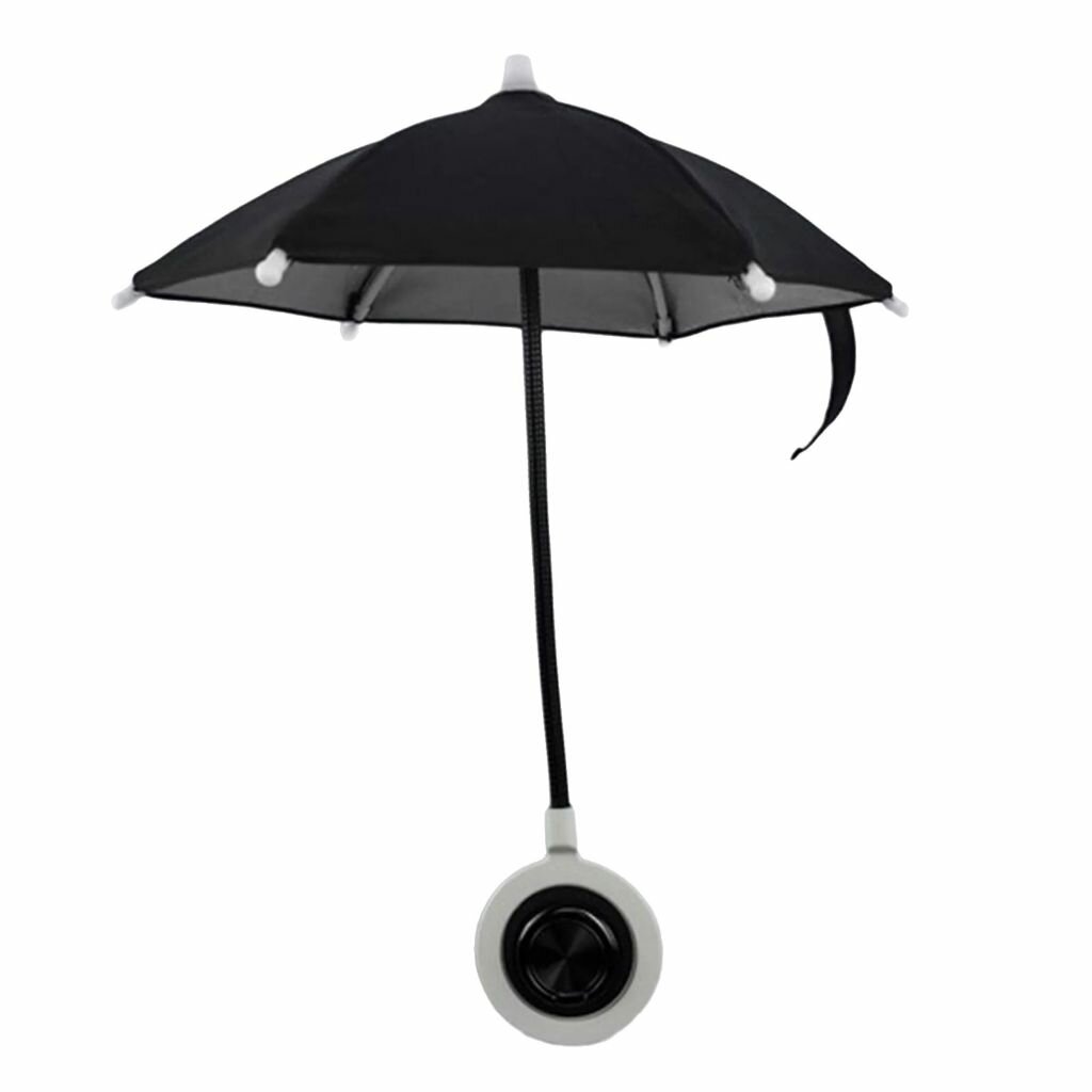 Держатель для телефона, магнитный зонт для защиты от Солнца мобильного телефона magsafe-Черный