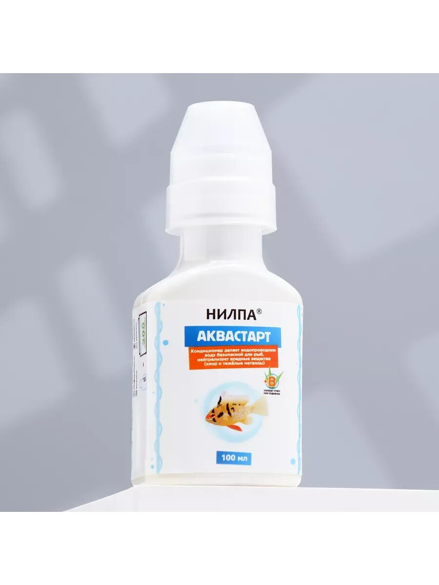 Кондиционер для воды в аквариуме 100 мл