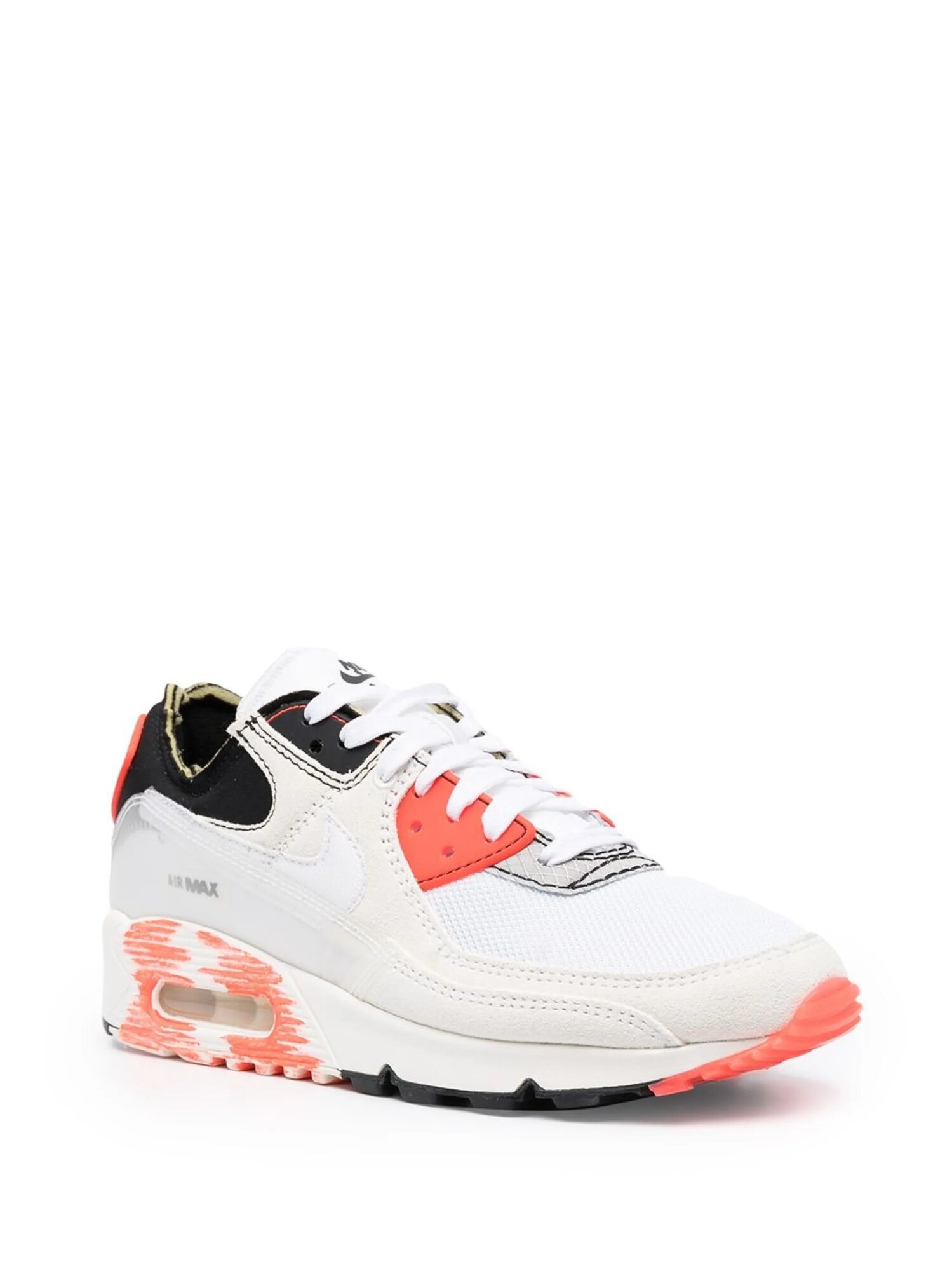 Кроссовки NIKE Air Max 90, размер 8.5 US, серебристый — фото 1