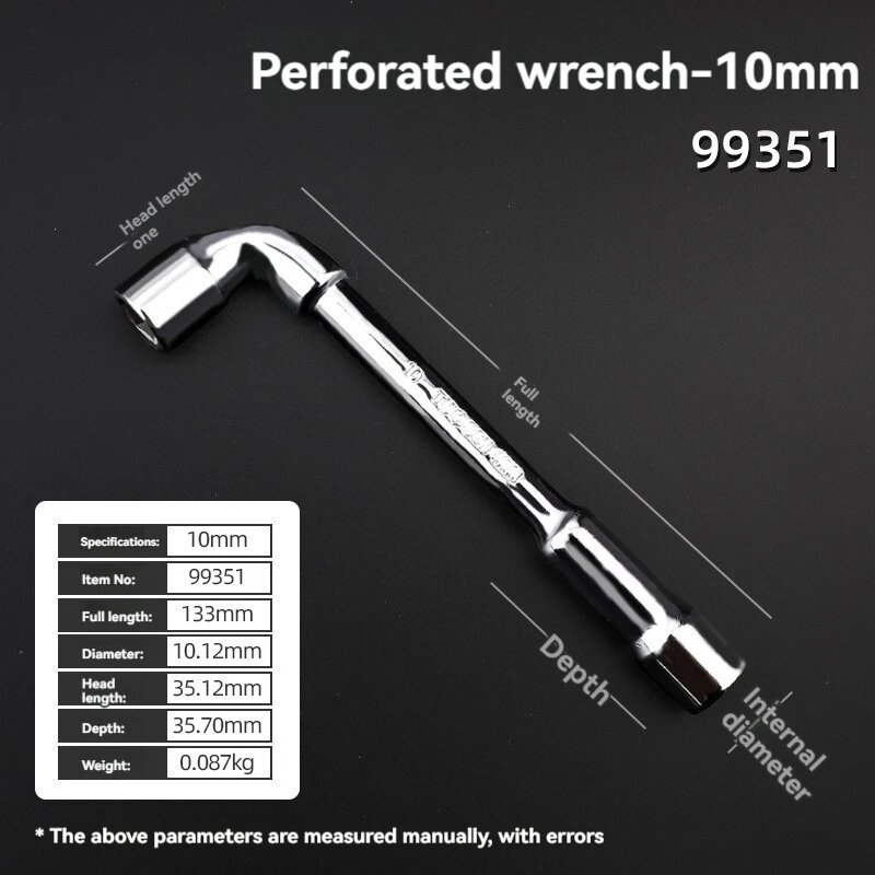 Ключ Шестигранный Двусторонний L-образный TUOSEN Для Снятия Перфорированных Труб, Отвертка Для 10mm