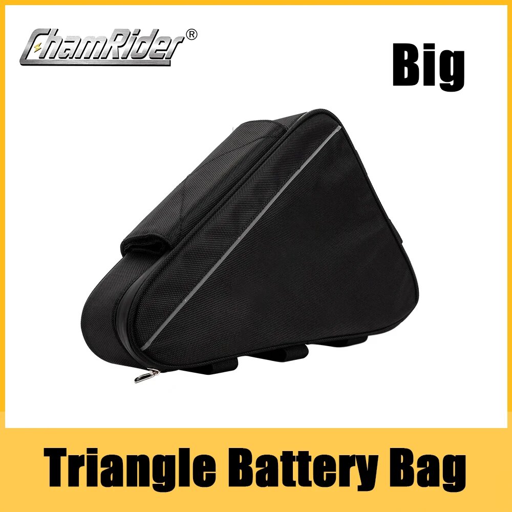 Фотосумка для электровелосипеда Chamrider черная Big Triangle Bag