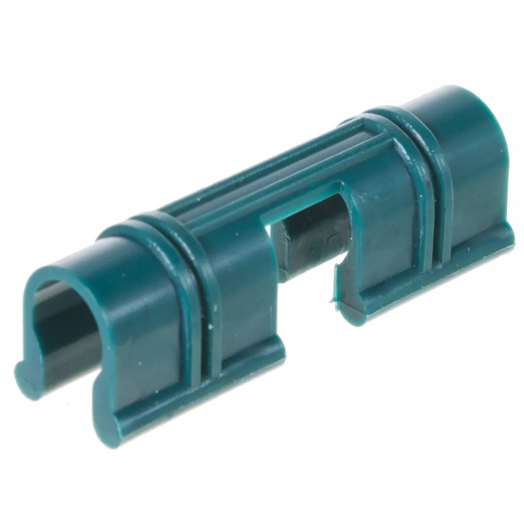 Зажим для крепления плёнки к каркасу тепицы. 1.2 см. 20 шт.