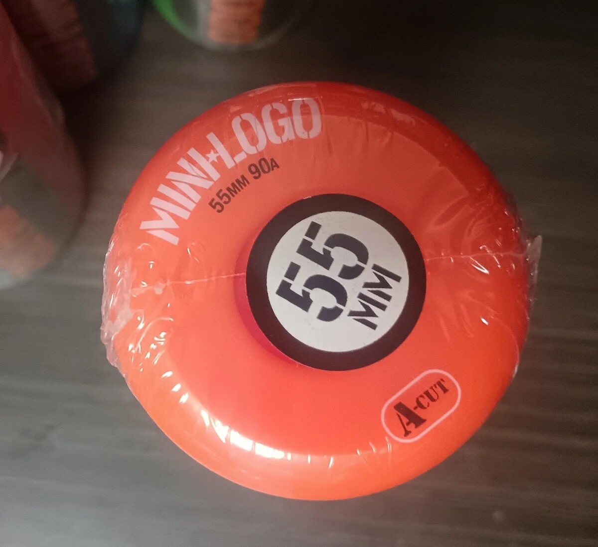 Оригинальные колеса для скейтборда 53-60 мм 90a-101a 4 шт. Оранжевый, 55mm 90a or