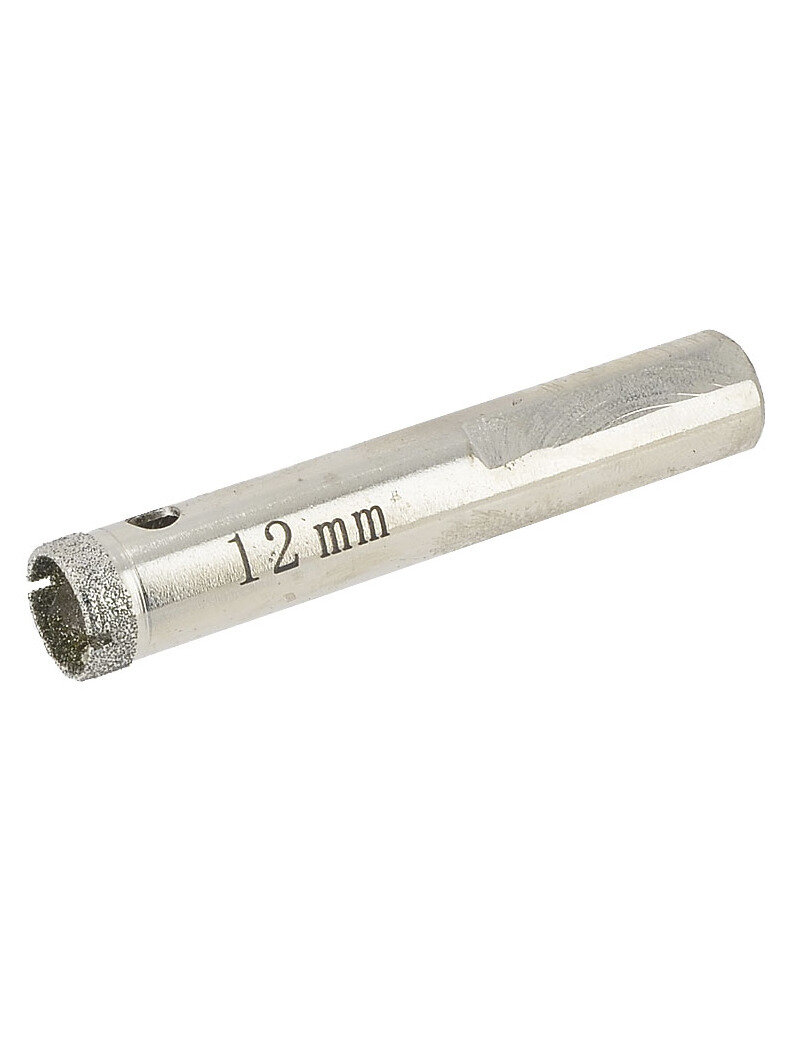 Коронка с алмазным напылением D.BOR (d-12 mm, l-65 mm)