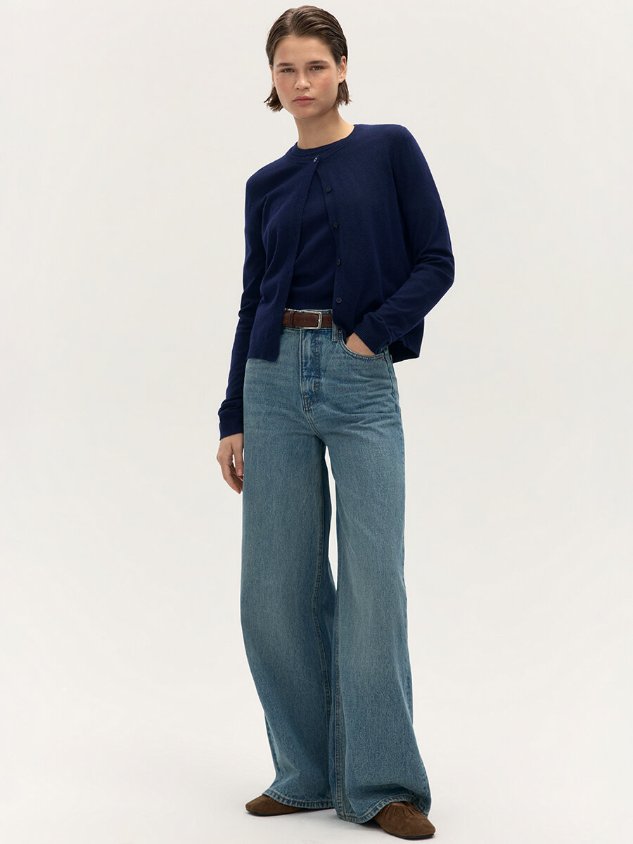 Джинсы широкие Woman Mix&Match 