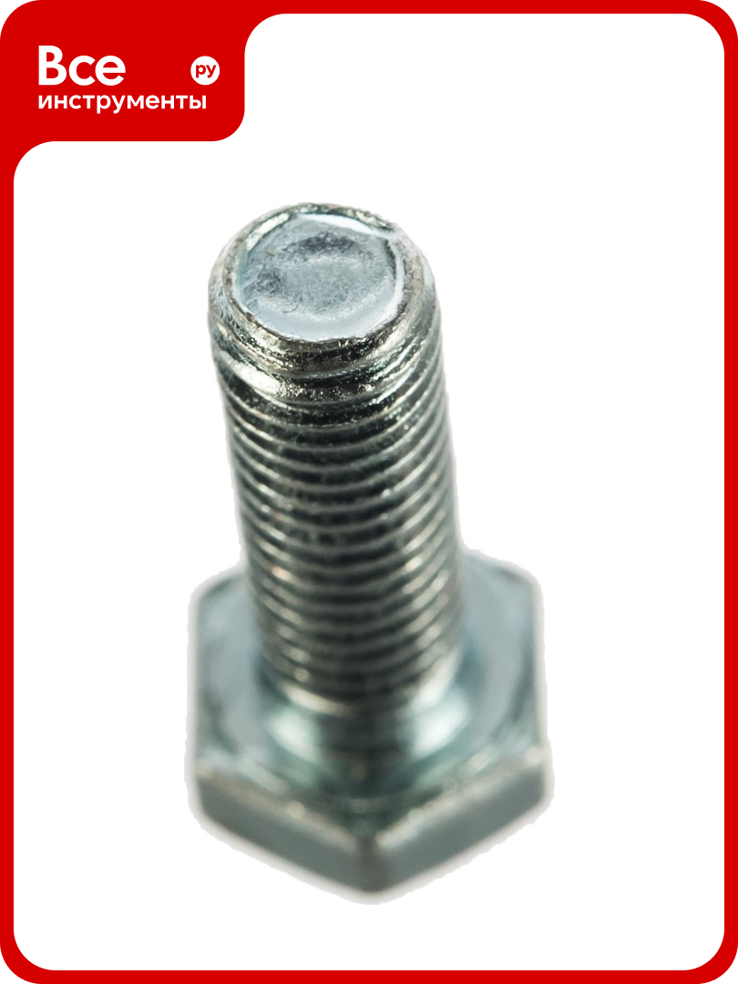 Болт Tech-Krep/Zitar DIN933 с шестигранной головкой, оцинкованный М6х20 18 шт - пакет 102957