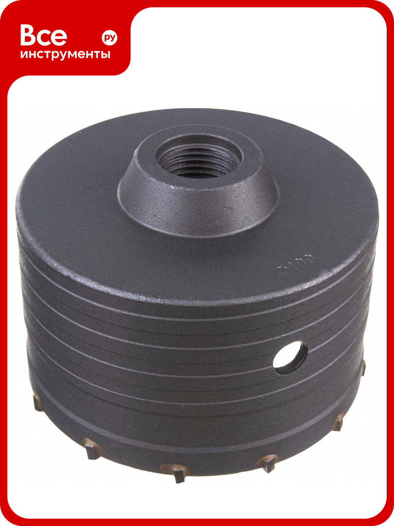 Коронка твердосплавная по бетону 100 мм Резолюкс 60170