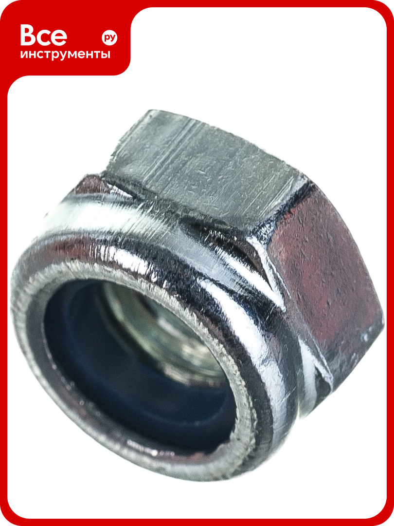 Оцинкованная самоконтрящаяся гайка Стройбат DIN 985 М8 100 шт. 2632107 /, 985 м