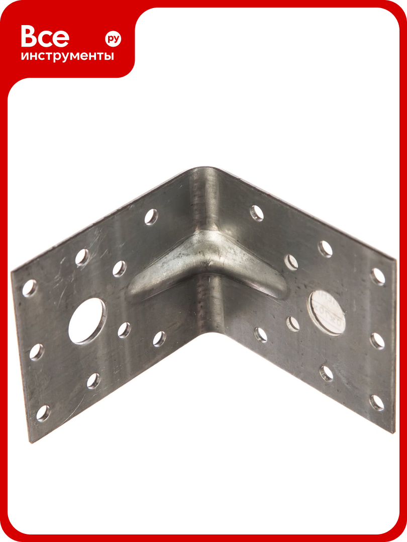 Усиленный крепежный уголок госкреп 70х70х55 13-0020070