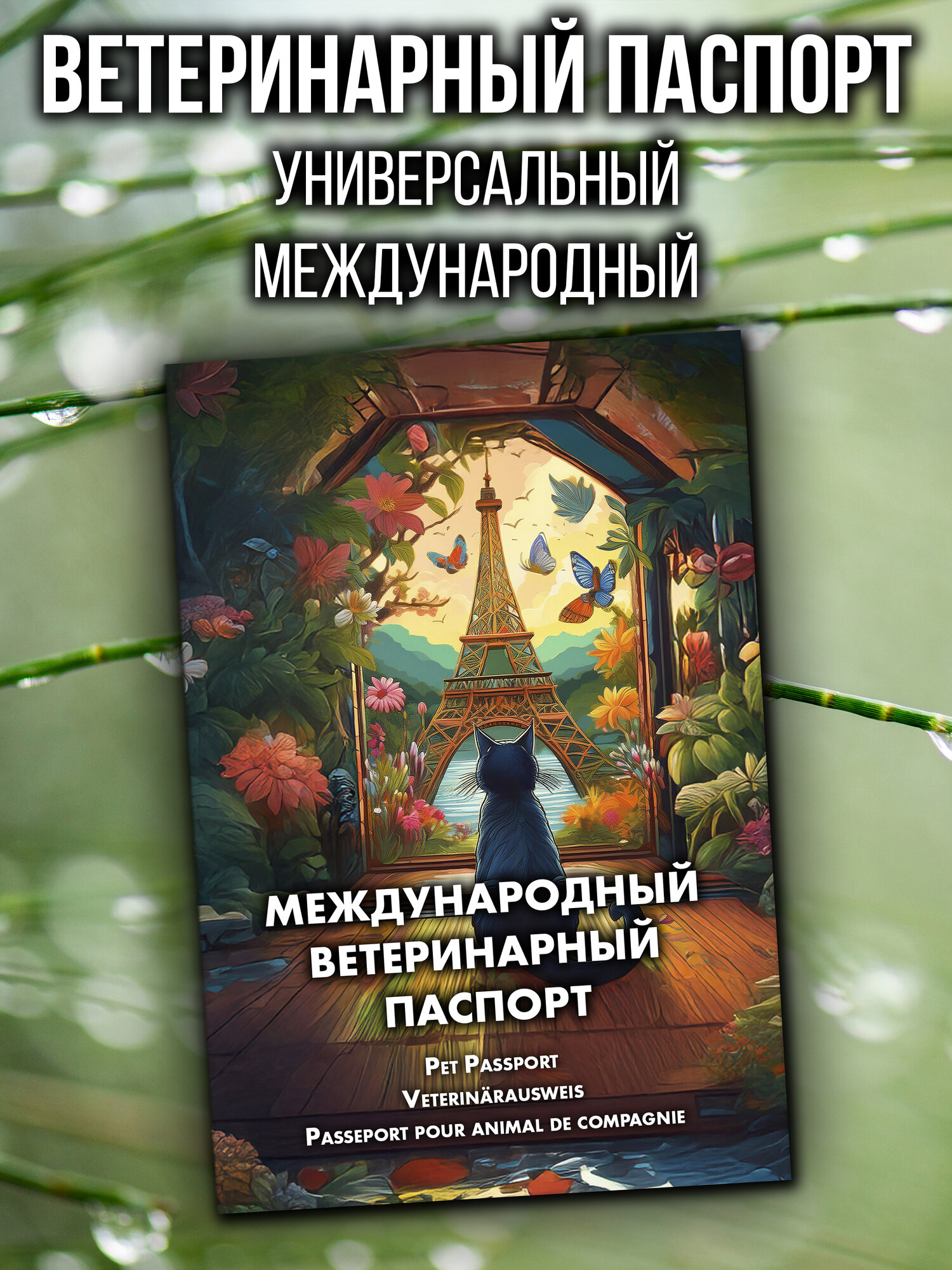 Ветеринарный паспорт для кошек и собак, международный