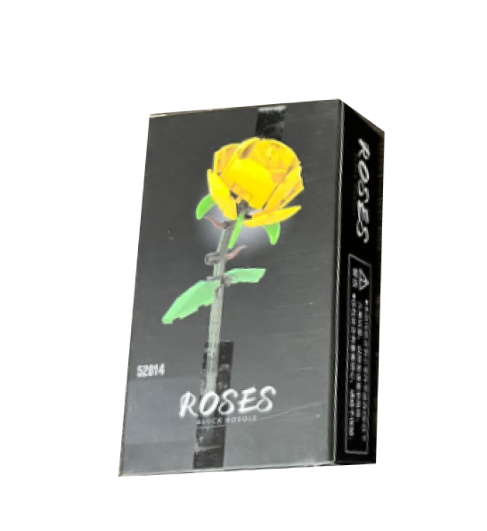 Конструктор Желтая роза, 52014