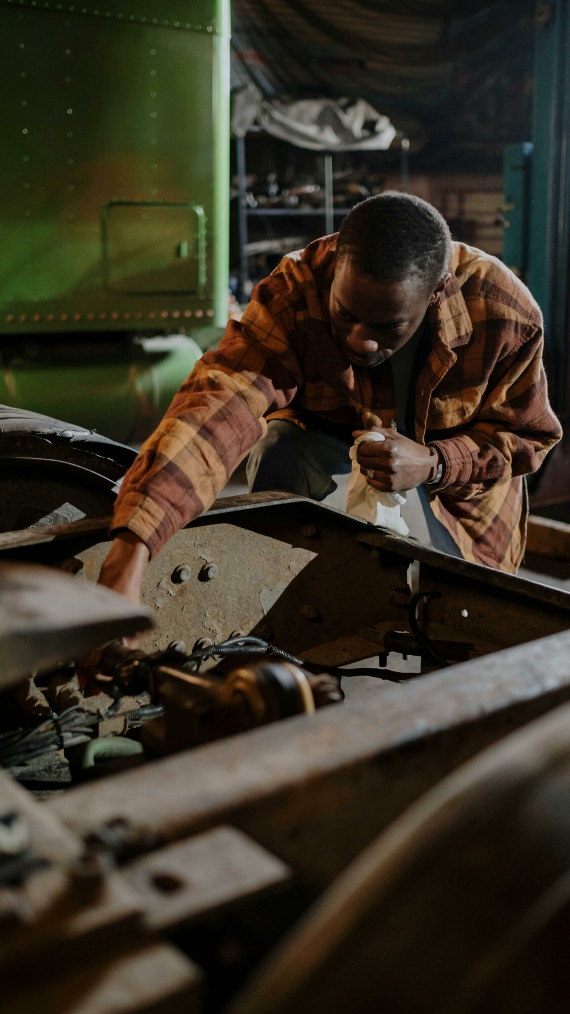 Картина на холсте 60x110 LinxOne "Автомобиль, интерьер для дома / декор на стену / дизайн