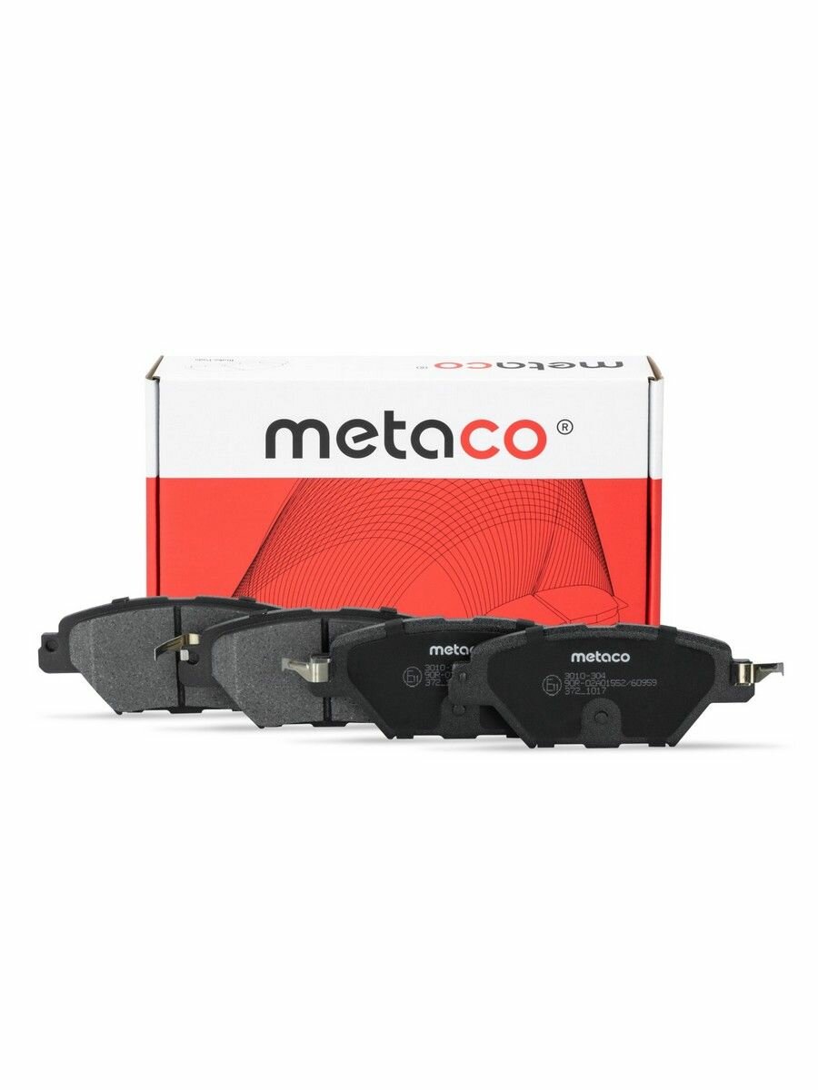 Колодки тормозные дисковые задние для а/м MAZDA CX-9, Metaco 3010304