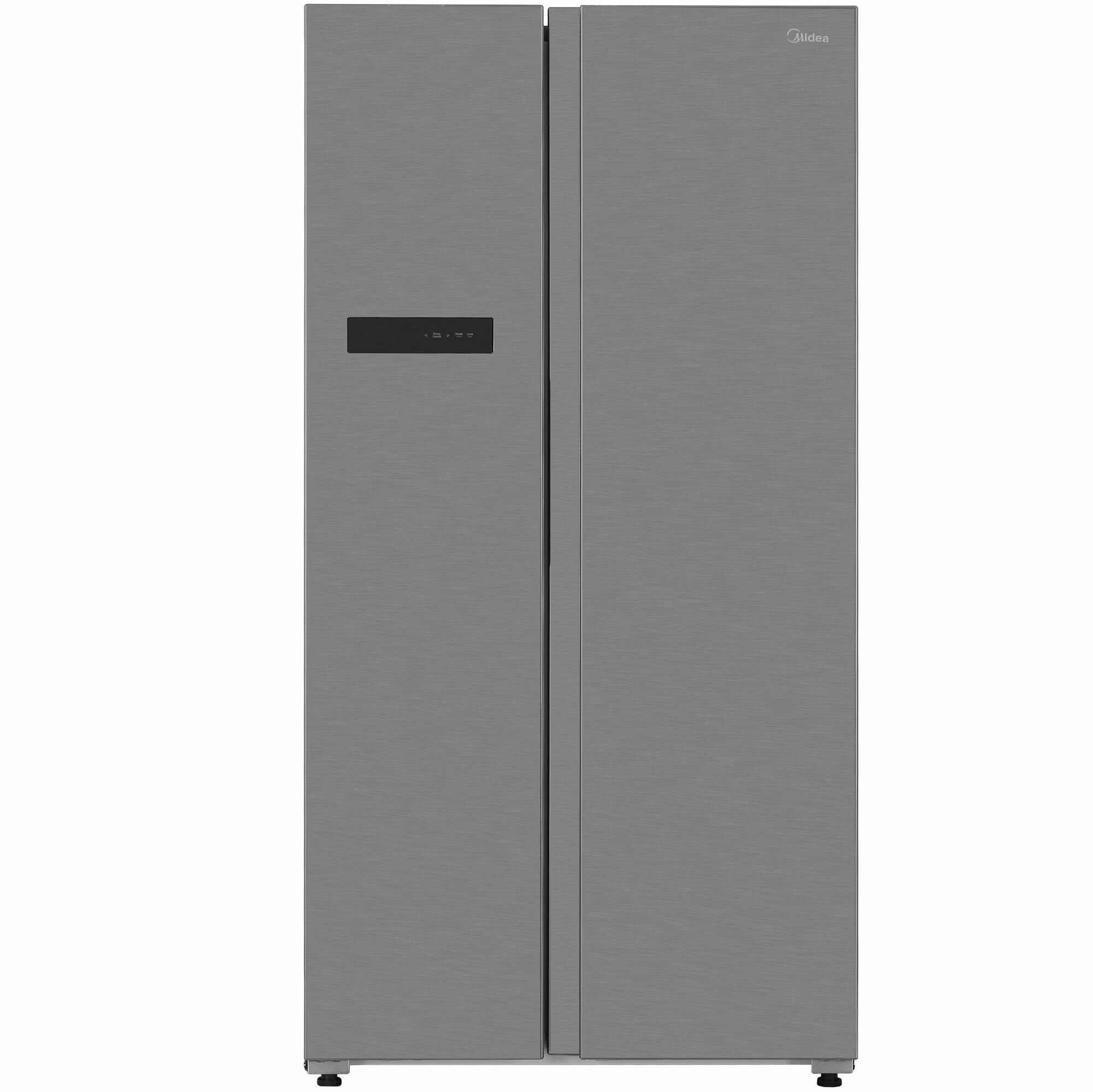 Холодильник Midea MDRS791MIE02, Side by Side, зона свежести, серебристый