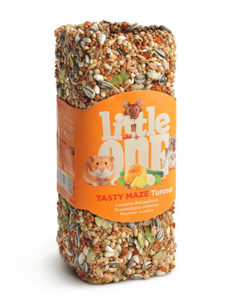 LITTLE ONE 6 шт по 150 г вкусная лазейка лакомство-туннель малый для грызунов