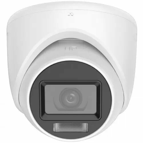 Уличная купольная камера 5МП F-AC-2352M HD-TVI с гибридной подсветкой ИК/LED до 30/20м и встроенным микрофоном