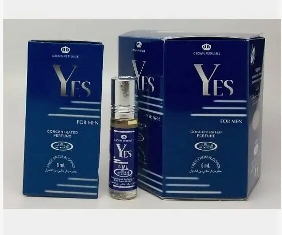 Al Rehab Парфюмерное масло Yes , 6 мл