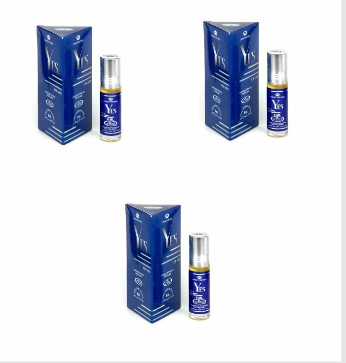 Al Rehab Парфюмерное масло Yes , 6 мл