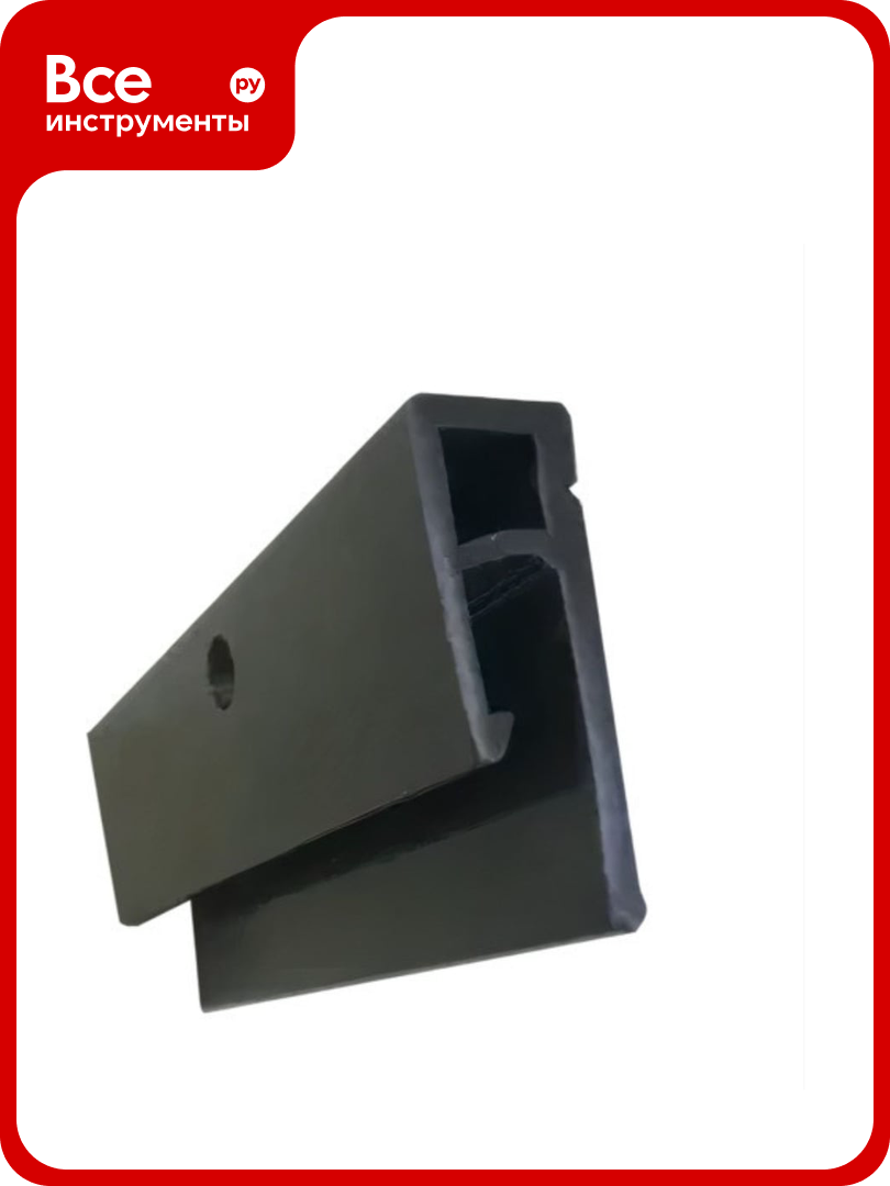 Профиль теневой ПВХ для натяжных потолков ДОН пласт ЮГ длина 2 м 4687204708831