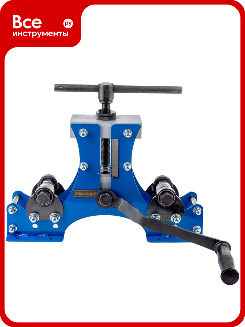 Трубогиб Геликон Удачный Лайт 11-001-35902, для гибки профиля прутка полосы, металлический, 0.1 см, 50 мм